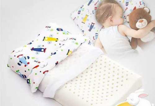 Подушка из натурального латекса для детей