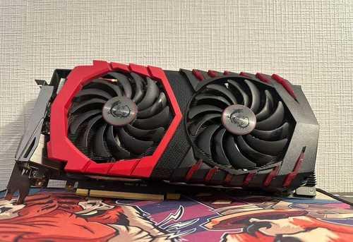 Видеокарта MSI GTX 1070TI gaming x