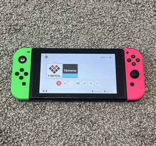 Прошитая Nintendo Switch Rev 1 128gb + Игры