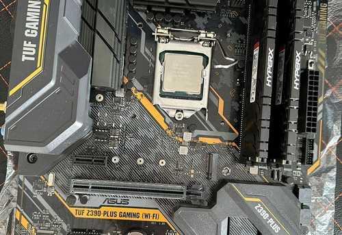 Комплект asus tuf gaming z390-plus, intel i7 9700k