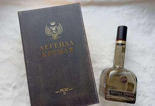 Подарочная коробка от водки Легенда Кремля