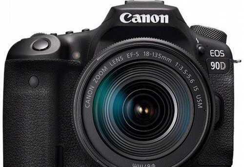 Фотоаппарат Canon EOS 90D Kit EF-S 18-135mm