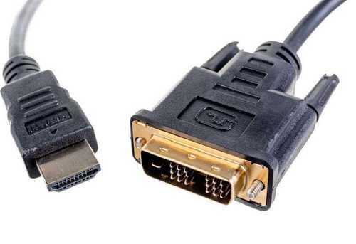 Кабель vcom hdmi-DVI, 1.8м новые