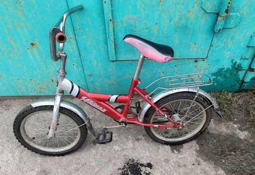 Велосипед бу детский с боковыми калесиками