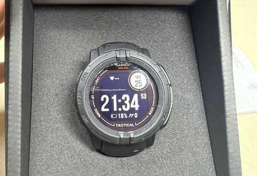 Часы garmin instinct 2 solar tactical