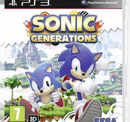 Sonic Generations PS3, английская версия