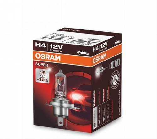 Лампа Osram 64193SUP H4 12V 60W/55W