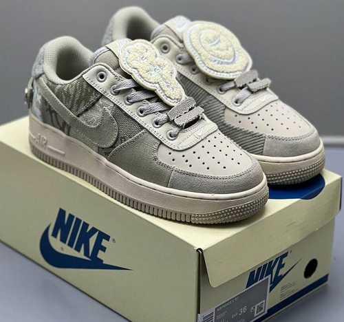 Кроссовки Nike Air Force 1 Low x Travis Scott (Арт.26571)