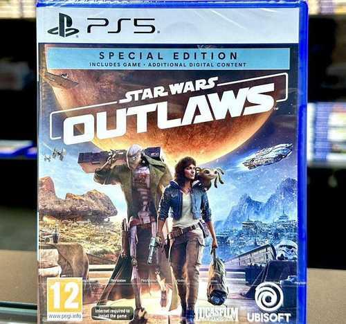 Star Wars Outlaws Special Edition (PS5) новый диск