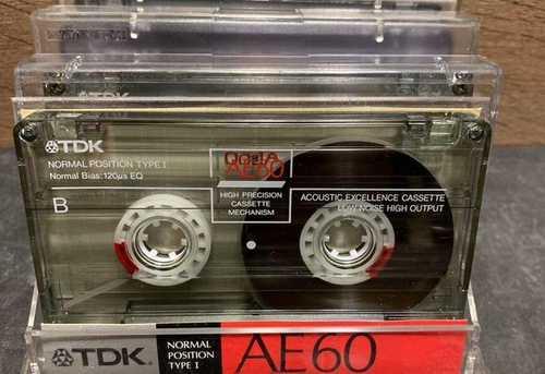 Аудиокассета TDK AE 60 (6072)