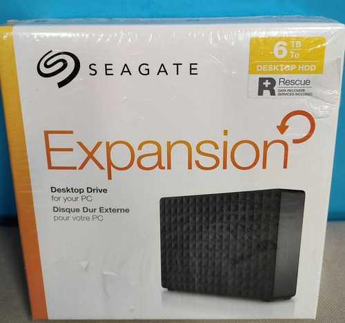 Внешний HDD 3,5" 6Tb Seagate USB 3.0 новый