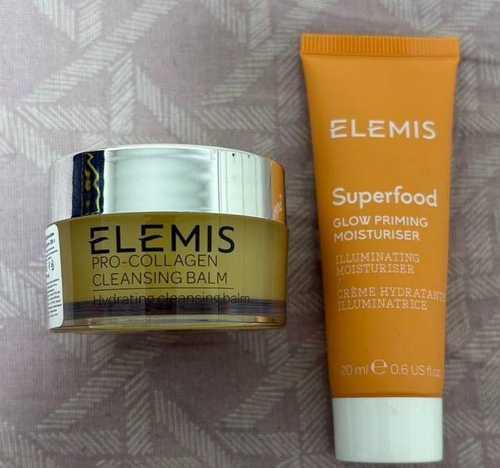 Elemis набор(гидрофильный бальзам,крем хайлайтер)