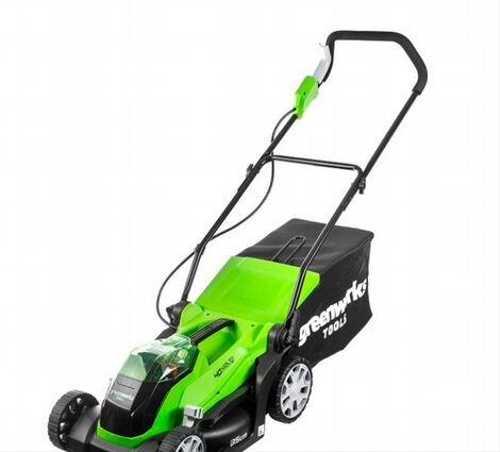 Газонокосилка аккумуляторнаяgreenworks G40LM35