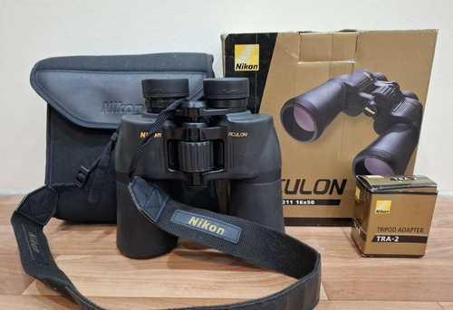 Бинокль nikon aculon a211 1650