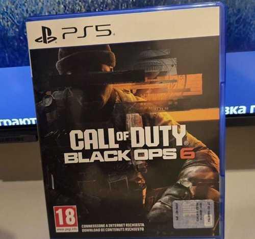 Call of duty black ops 6 ps5 диск