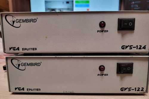 Разветвитель Gembird VGA 2 и 4 порта