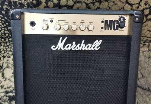 Гитарный комбоусилитель Marshall MG 15 Gold