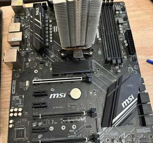 MSI X470 gaming plus MAX