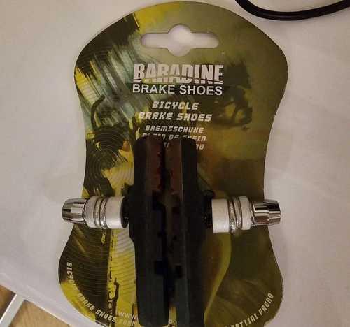 Колодки ободные v-brake Baradine