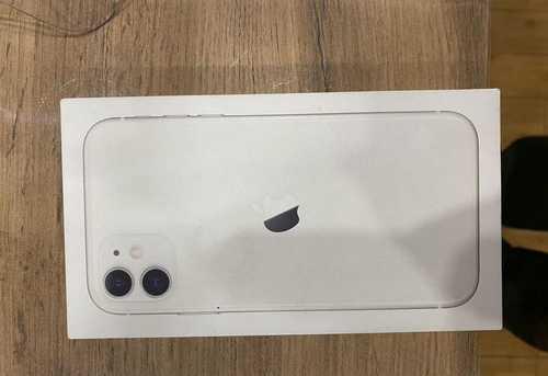 Пустая каробка iPhone 11 white