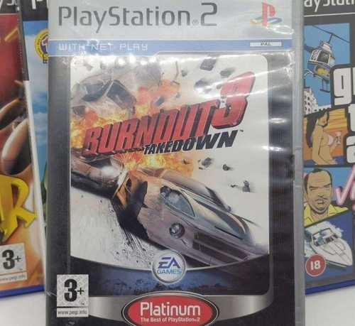 Burnout 3 Takedown PS 2 Игра Playstation