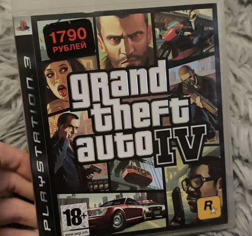 Игра GTA 4 на ps3