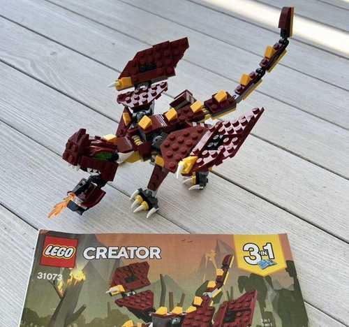 Lego creator 31073 Мифические существа