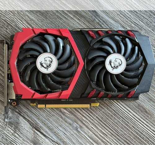 Видеокарта MSI GeForce GTX 1050 Ti 4gb gaming X