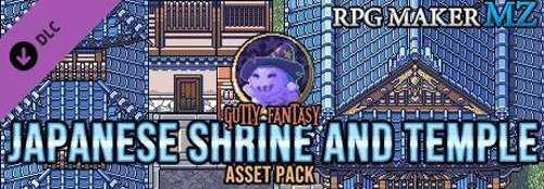 RPG Maker MZ - Japanese Shrine and Temple Game Ass