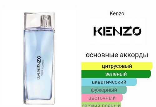 L eau par kenzo pour homme