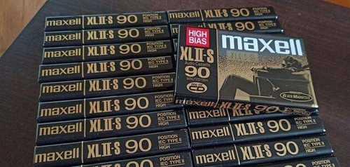 Новые аудиокассеты maxell xlii-S 90 1998 Japan