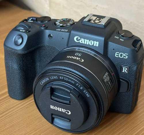 Canon EOS RP   объектив RF 50mm f1.8 STM