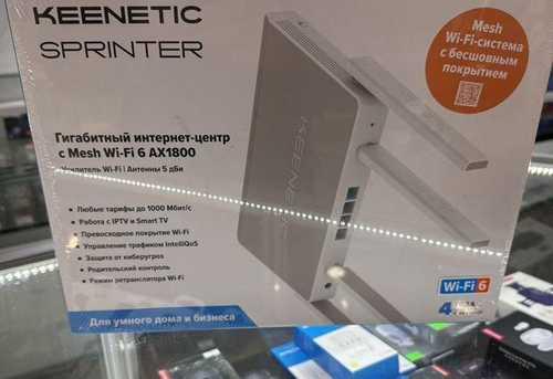 Wi-Fi роутер Keenetic Sprinter (KN-3710) AX1800