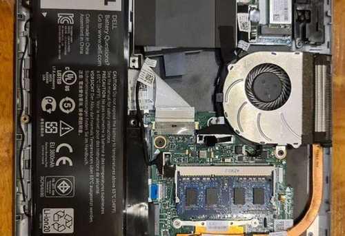 Dell P57G Материнская плата i3-4010u +4gb DDR3