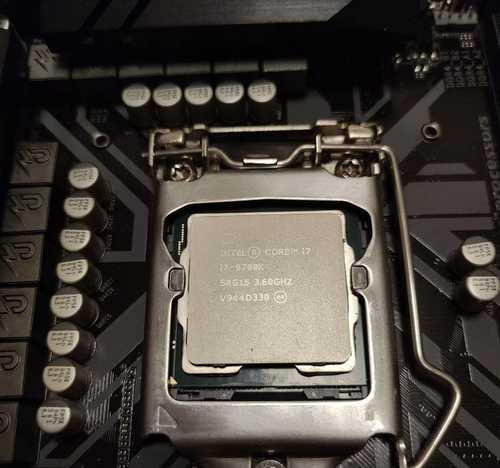 Процессор intel core i7 9700k