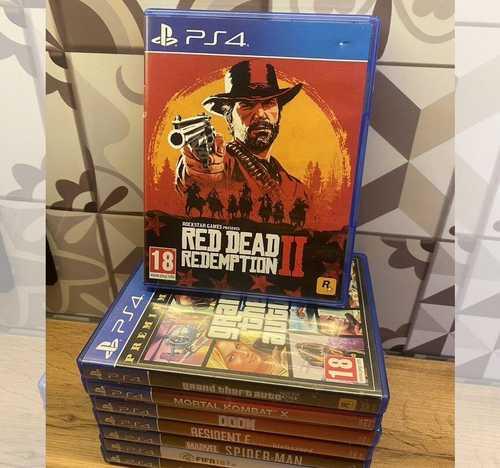 Red dead redemption 2 ps4 диск