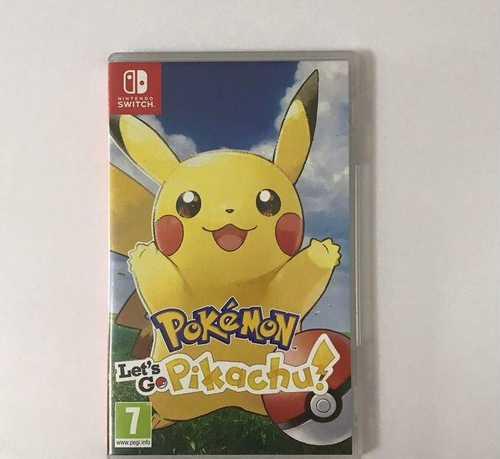 Pokemon let's go pikachu
