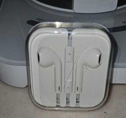 Наушники earpods проводные новые