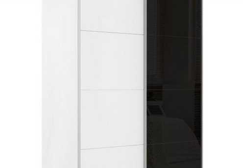 Шкаф купе Эста 2-х дверный дсп/Черное стекло 1600