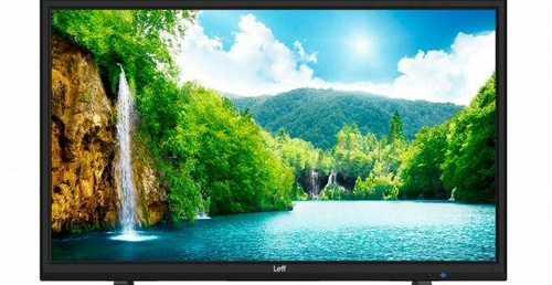 24" Телевизор Leff 24H110T 2019 LED, черный