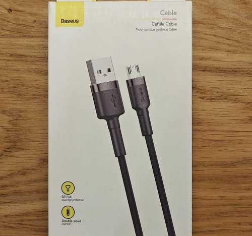 Кабель Baseus Micro USB USB 1.5A 2m