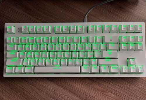 Игровая клавиатура белая