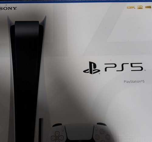 Sony playstation 5 с дисководом и 3 играми