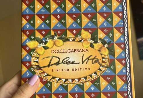 Блокнот бренд люкс сицилия dolce gabbana baci
