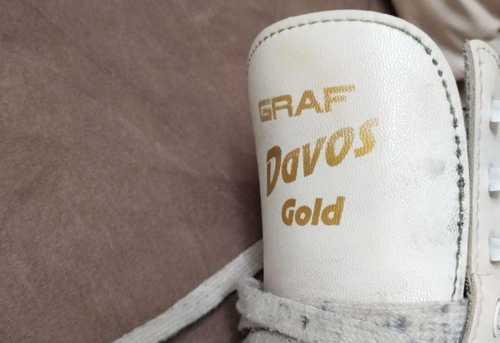 Коньки фигурные graf davos gold 31 размер