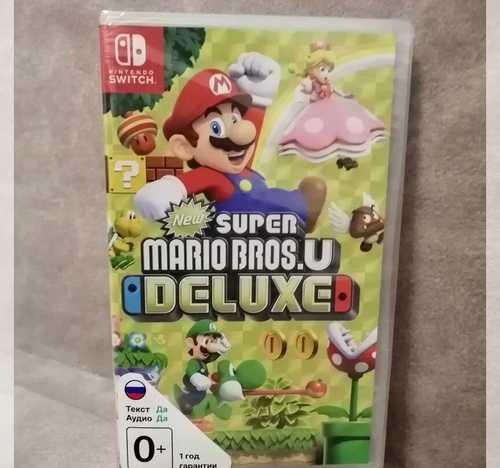 Super Mario bros u deluxe игра для Nintendo Switch