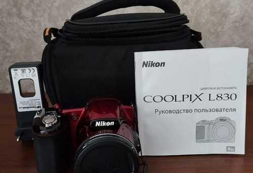 Цифровой фотоаппарат Nikon Coolpix L830