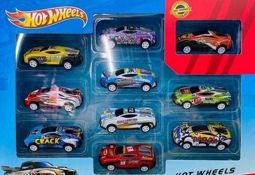 Набор машинок Hot Wheels 10 в 1