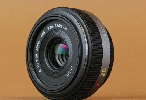 Panasonic Lumix 20mm f/1.7 G (id 05962)