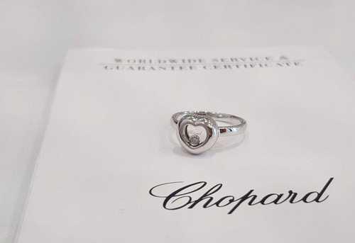 Золотое кольцо Chopard с бриллиантом